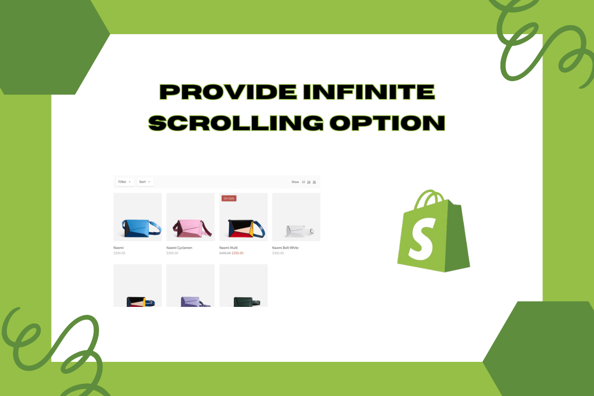Provide Infinite Scrolling Option